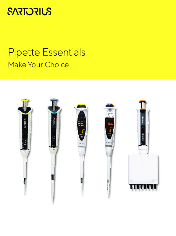 PDF - Choosing-your-pipette-flyer-en-l-sartorius - Sartorius france - FranceBiotechnologies